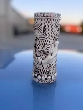 Accents | Creamcolored Tikirob Rumhaven Ceramic Mermaid Tiki Mug | Poshmark
